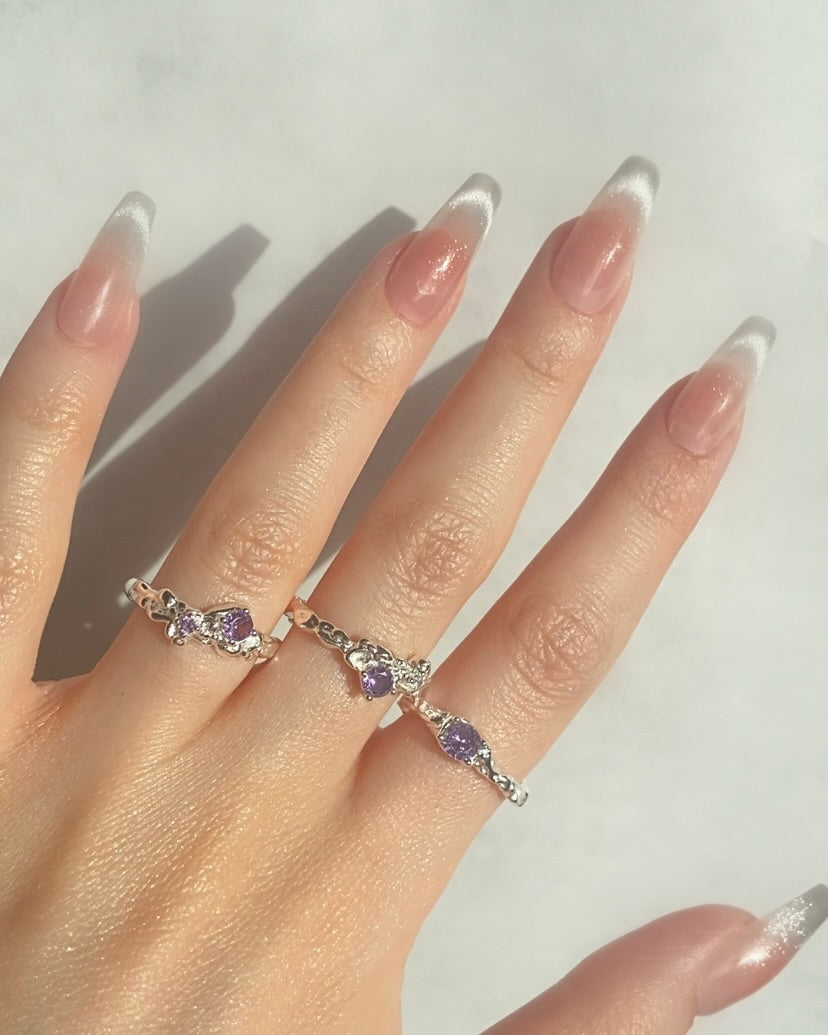 Lavender Rings | ☾008 – CYBELLE